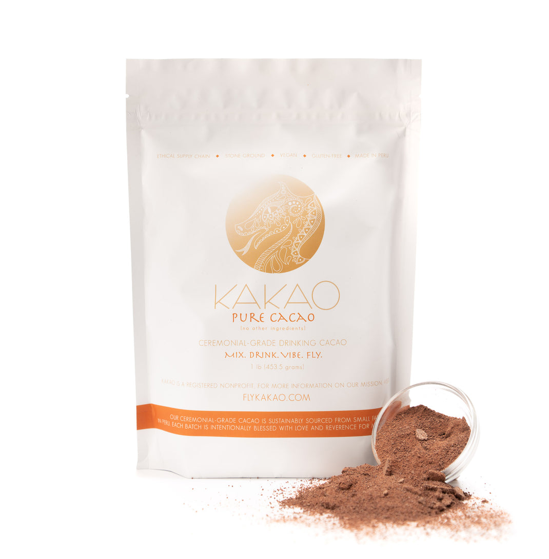 Ceremonial Cacao Canada 100% Peruvian Blend – KAKAO Canada